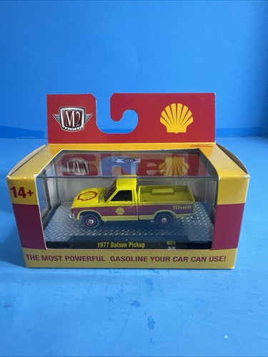 M2 Machines Auto-Thentics Series 99 : Shell 1977 Datsun Pickup Truck ...