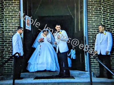 1958 Wedding St. Joseph's Bride Groom Rice Thrown Menomonie WI ...