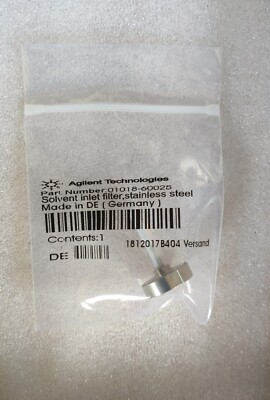 5-100 SOLVENT INLET FILTER (NEW) 01018-60025 FOR AGILENT HPLC | eBay