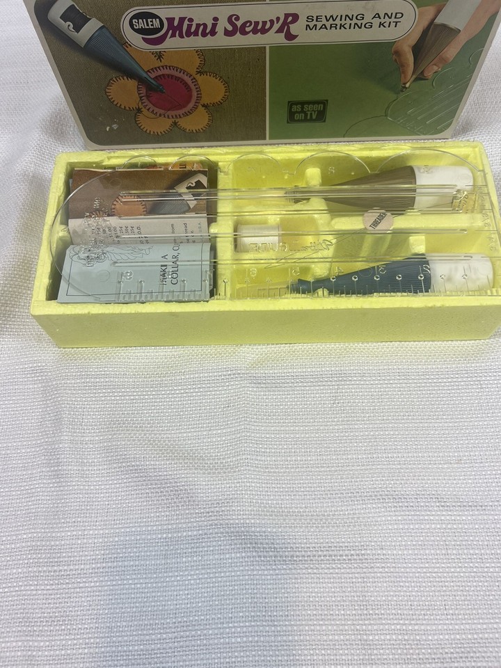 Vintage Salem Mini Sew'r Sewing & Marking Kit | eBay
