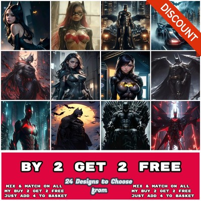 Batman & Batgirl DC Universe DCU Poster Print Wall Art Home Decor | eBay UK