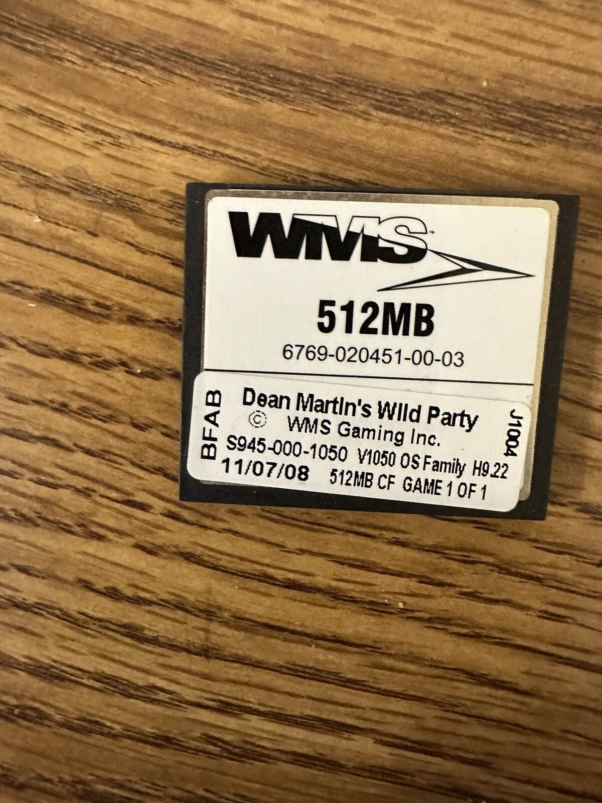 WMS WILLIAMS BB1/BB1.5/BB2 SLOT MACHINE GAME SOFTWARE TESTED AND WORKED ...