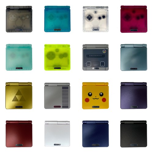 Gameboy Advance SP CHOOSE A COLOR Replacement Shell Housing IPS Ready ...