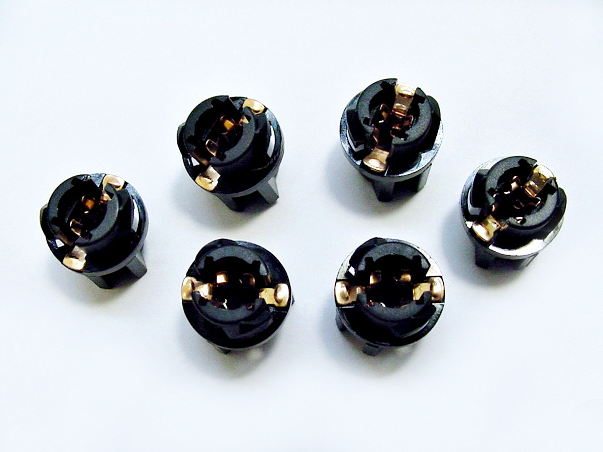 6 pack 3/8" 10mm Instrument Panel Sockets Plugs Speedometer Cluster GM ...