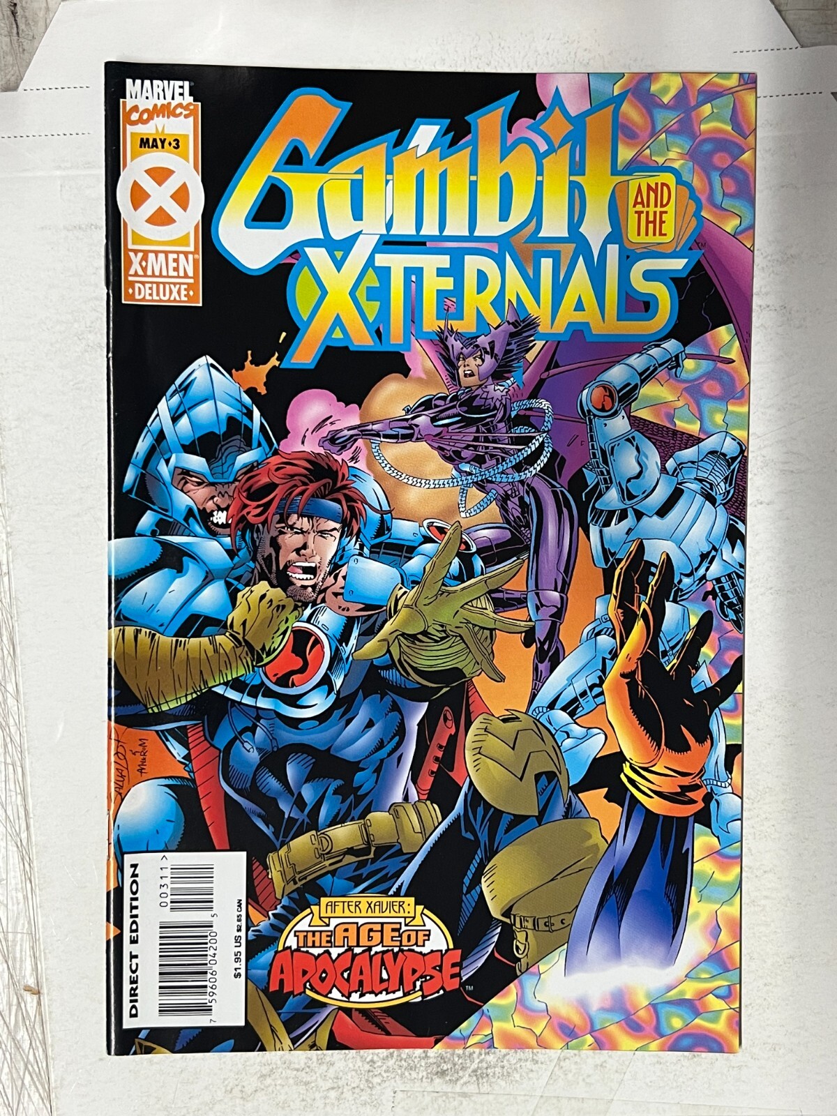 GAMBIT and the EXTERNALS #3 Age of APOCALYPSE 1995 MARVEL Comics ...