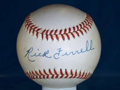 Rick Ferrell Psa/dna Signed American League Baseball Authenticated ...