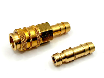 LPG Propane Butane Gas 8mm Brass Quick Release Connector Coupler ...