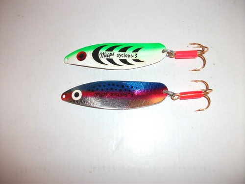 Lot Of 2 Mepps Syclops 3 Spoon Lures Walleye lures | eBay