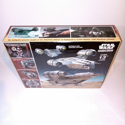 The Mandalorian Razor Crest AMT 1:72 scale Star Wars Authentic Model ...