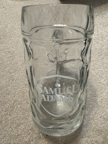 SAMUEL ADAMS Oktoberfest 0.5L Dimpled Glass Beer Stein Mug | eBay