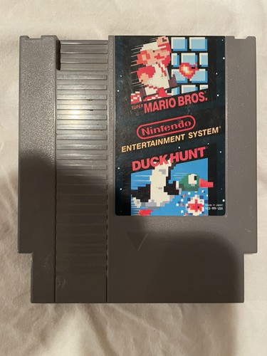 Nintendo NES Zapper Gun Controller Orange W/ Super Mario & Duck Hunt ...