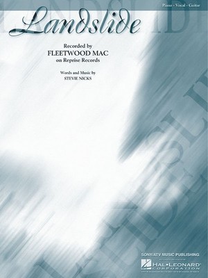 Landslide Song by Fleetwood Mac for Piano Sheet Music Guitar Chords ...