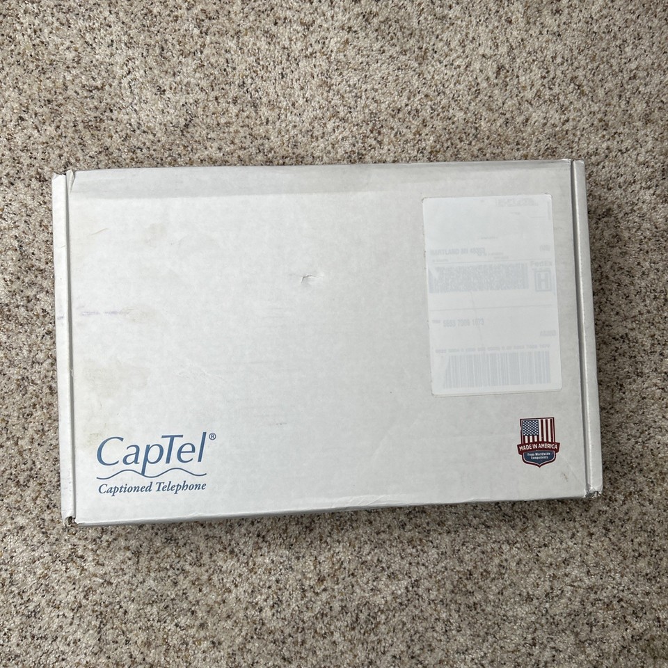 CapTel 2400iBT Ultratec Captioned Hearing Impaired Touch Screen ...