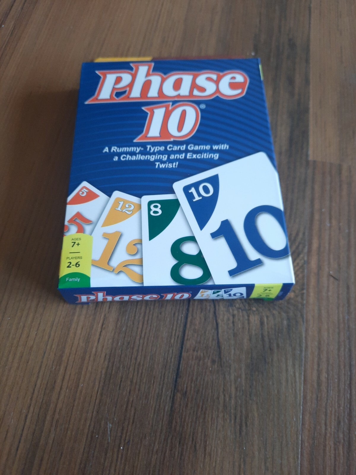 Phase 10 Kartenspiel Neu/OVP Rummy Romme Kartenspiel für jung und alt ...