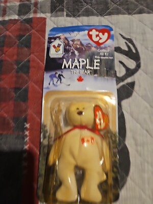 READ Beanie Babies Ty Maple The Bear McDonald's 1999 VTG Brand New | eBay