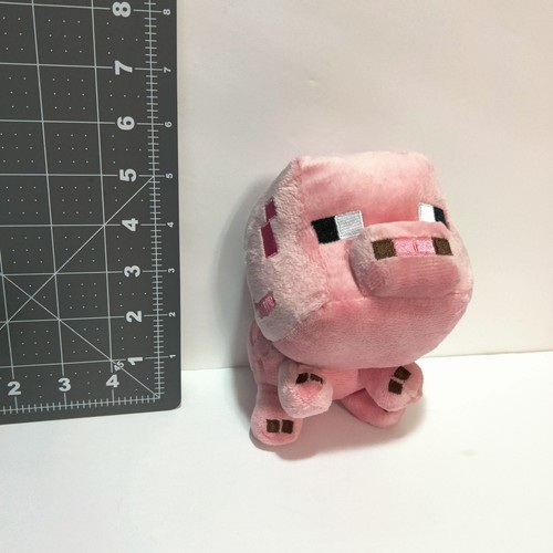 Minecraft Pig Pink Plush 7” Official Plushie Mojang AUTHENTIC 2014 | eBay