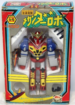 1970s Bullmark Popy Mekanda Robo Robot Diecast Chogokin Jumbo Shogun ...