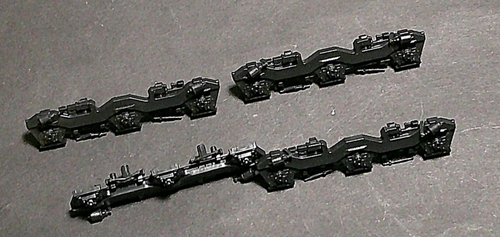 Ho Athearn Diesel locomotive 6 wheel trucks side frames 4x | eBay