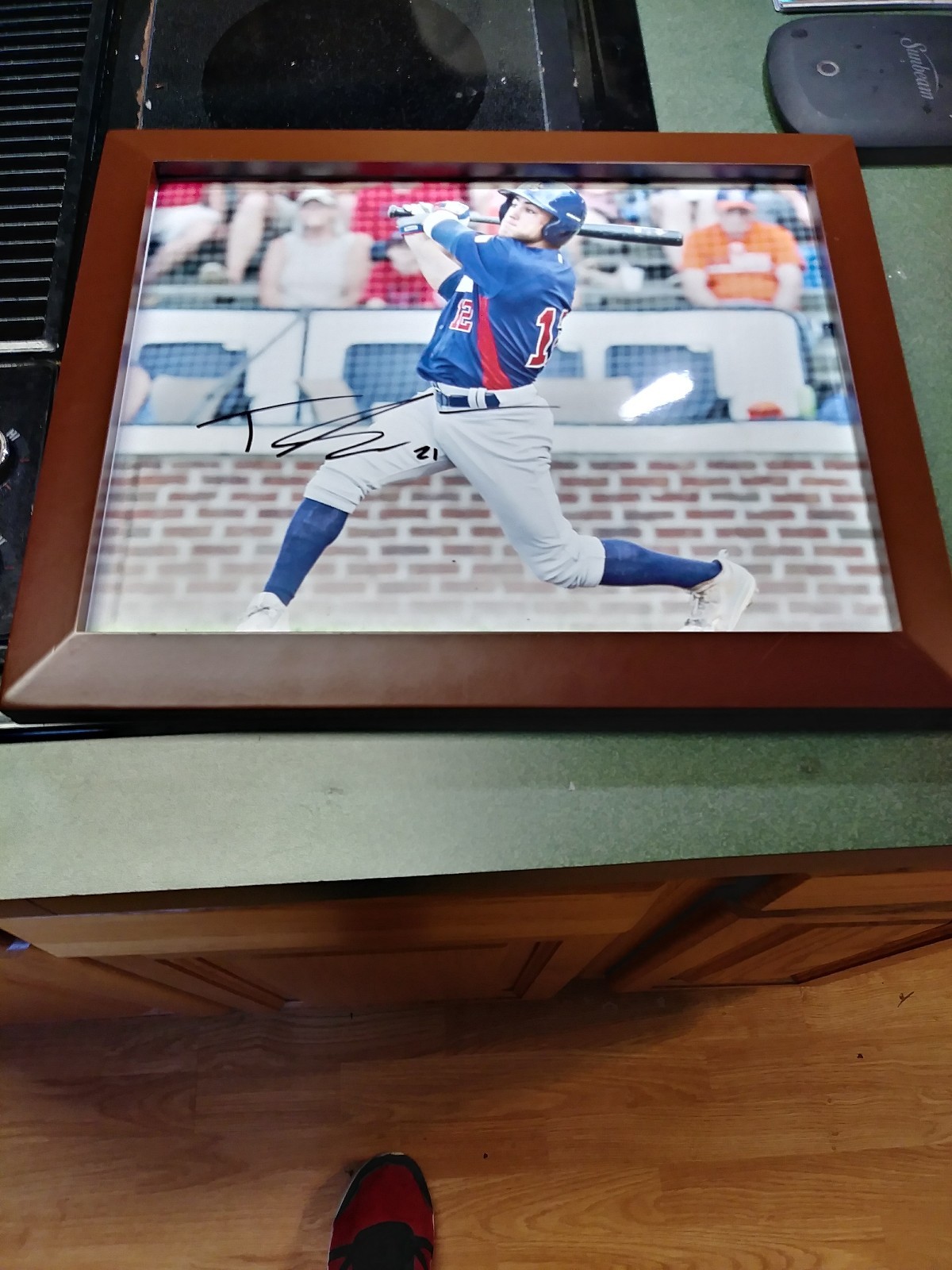 Travis Swaggerty South Alabama Baseball Signed Team USA 11x14 Framed ...