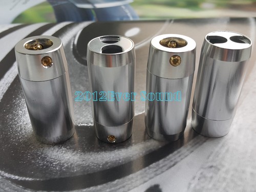 4x Speaker Cable rca audio Y Splitter Shell 1 In 2 Out Pants Boots Wire ...