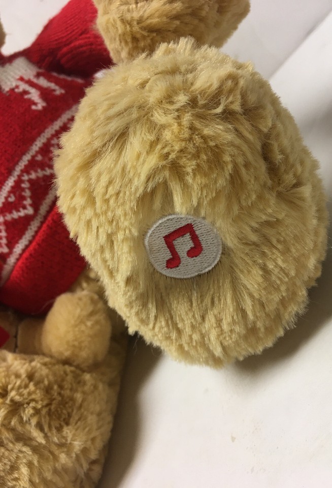 Cuddle Barn Talking Daddy Bear & Kid Bear Plays Twas The Night Before ...