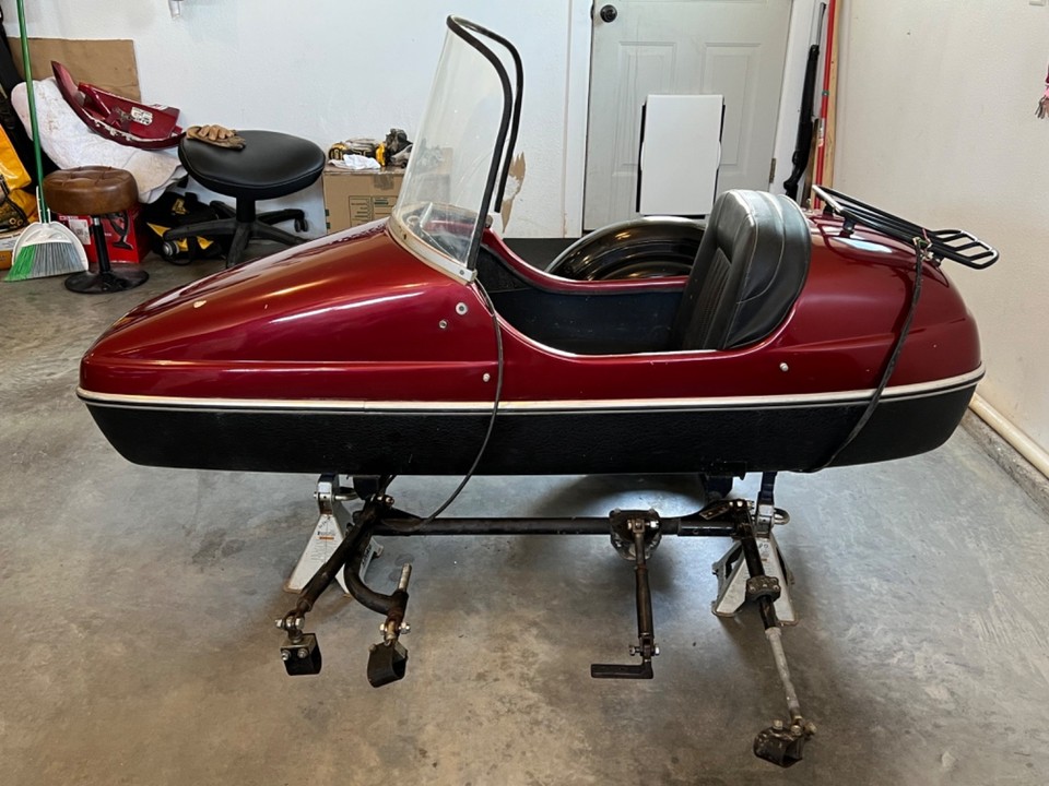 1982 562 Velorex Side Car -All Original, Maroon, Used but Fair ...