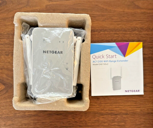 NETGEAR AC1200 Wi-Fi Range Extender Pre-Owned With Box & User Manual ...