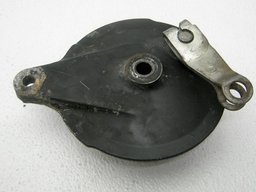 Yamaha MX100 MX 100 #A254 Rear Brake Backing Plate / Panel / Assembly ...