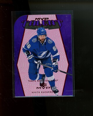 2023-24 Upper Deck MVP Colors and Contours Purple #MT61 Nikita Kucherov ...