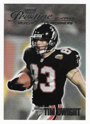 1999 Playoff Prestige EXP Repeat Performers Tim Dwight Atlanta Falcons ...