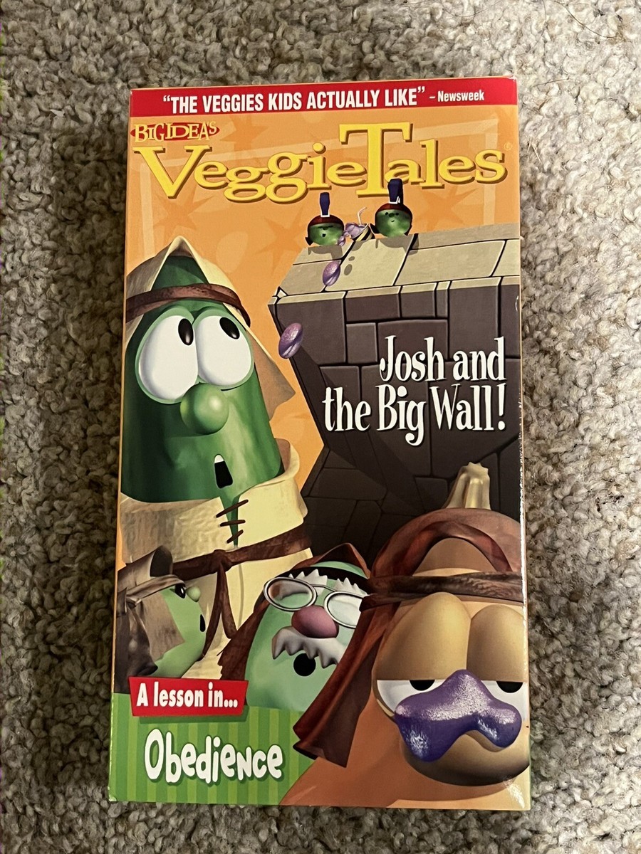 Veggietales Josh And The Big Wall Vhs 45986021304 Ebay VHS VeggieTales