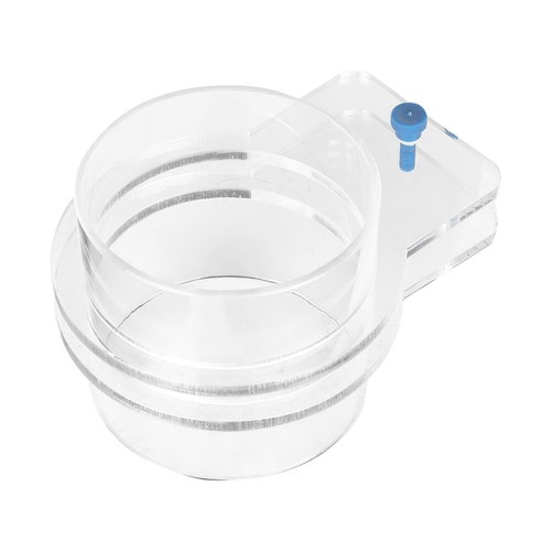 Transparent Acrylic Durable Adjustable Aquarium Fish Feeder Fish Tank ...