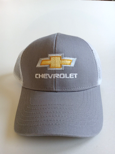 Chevrolet Gray Baseball Cap Adjustable Strap Very Good Condition | eBay
