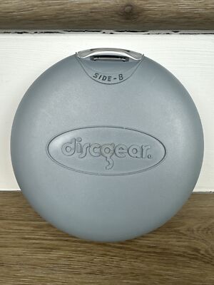 Discgear 22 CD/DVD Holder Travel Case Storage Grey Discus Disc Gear | eBay