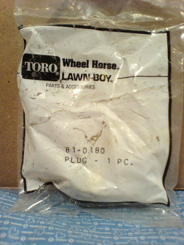 TORO 20680 - 21" LAWN MOWER ENGINE SPARK PLUG. 81-0180 NEW OEM PART G-3 ...