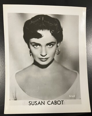 RARE ORIGINAL STUDIO FAN STILL SUSAN CABOT 4x5 | eBay