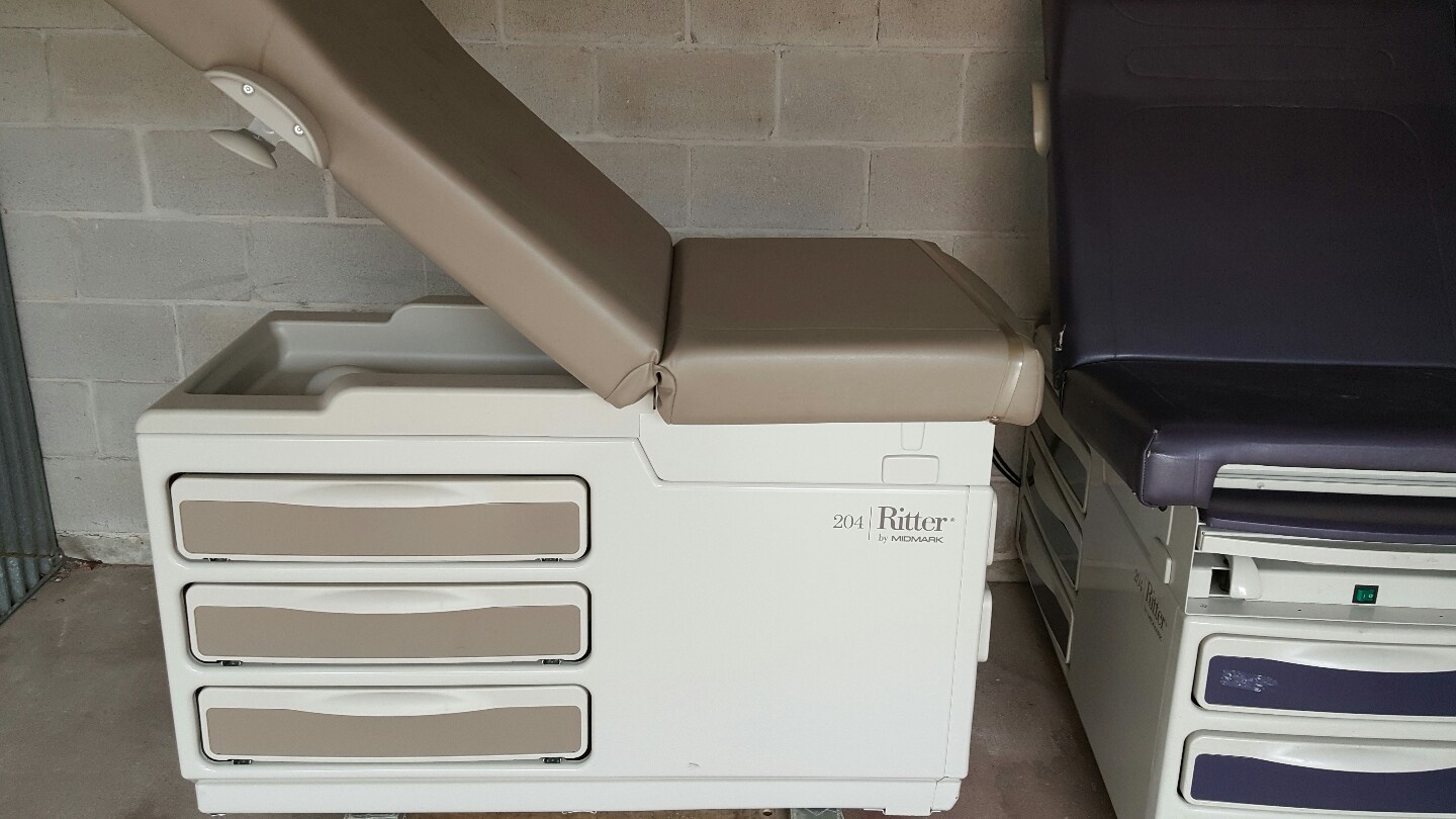 Midmark/Ritter 204 Shadow upholstery Exam Table Special sale price. | eBay