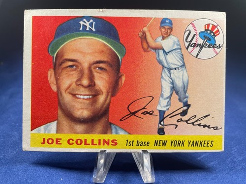1955 Topps Baseball Card Joe Collins #63 New York Yankees | eBay