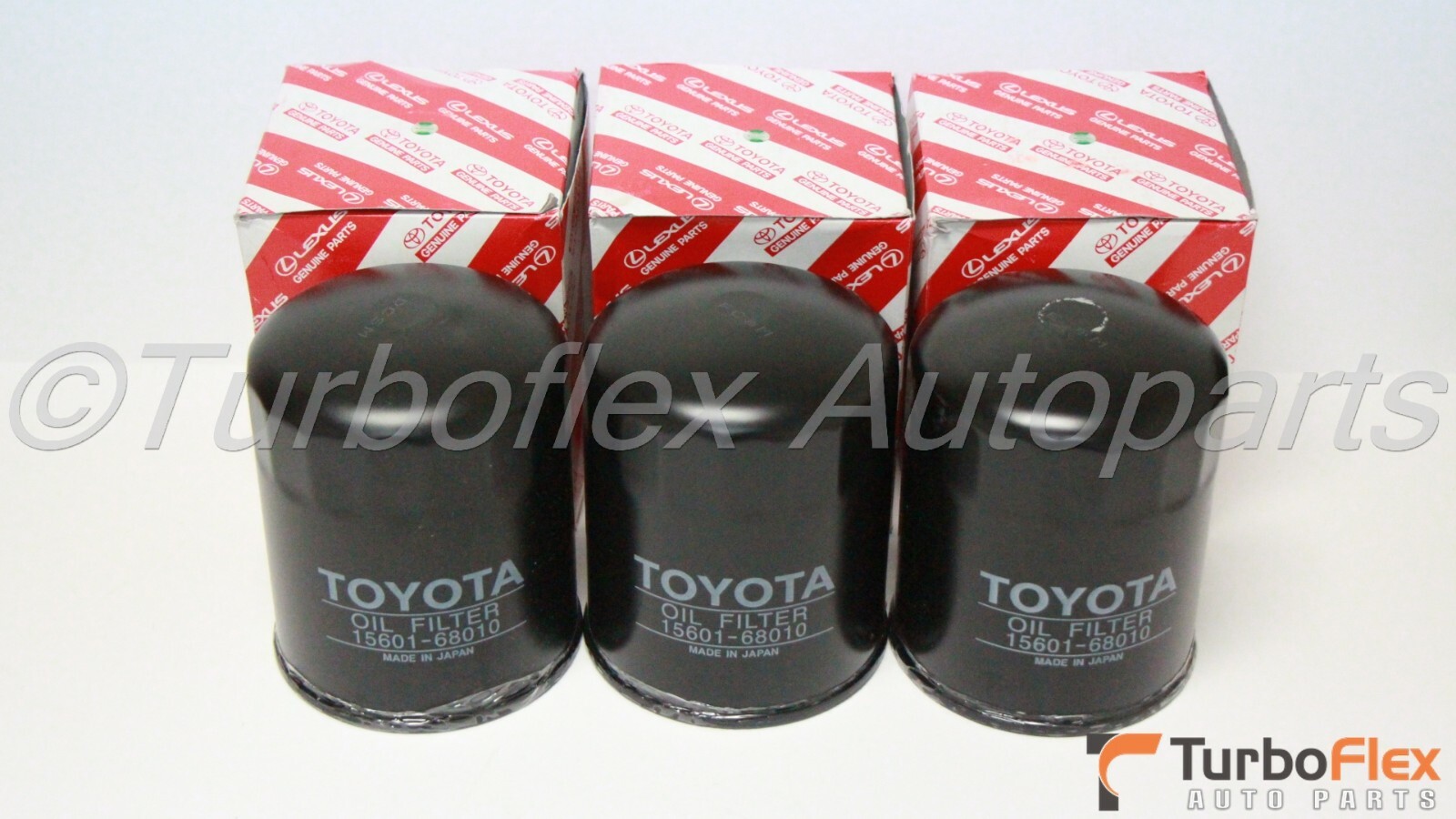 Toyota Dyna Coaster Land Cruiser Oil Filter Set of 3 Diesel Engines ...