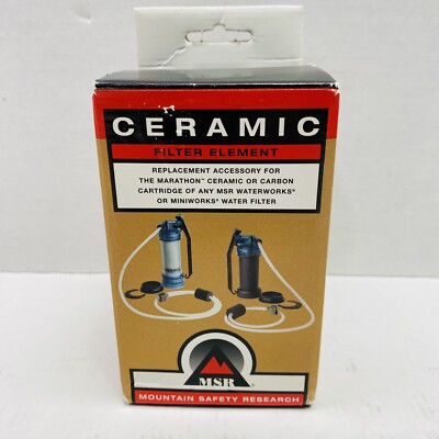 MSR Replacement Ceramic Marathon Water Filter Cartridge For Waterworks ...