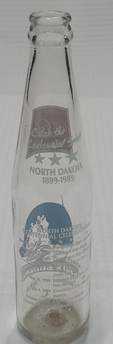 Coca-Cola 10 oz North Dakota 100th 1889- 1989 Centennial Native ...