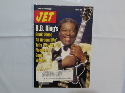 Jet Magazine B.B. King November 4, 1996 OB | eBay