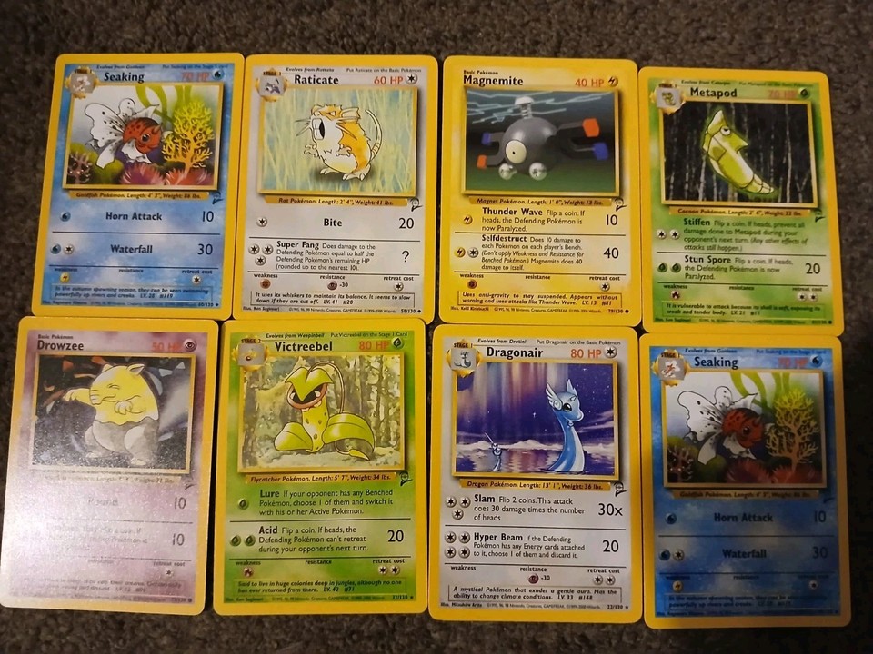 Pokémon Card Bundle 1999-2000 Vintage Pikachu | eBay UK