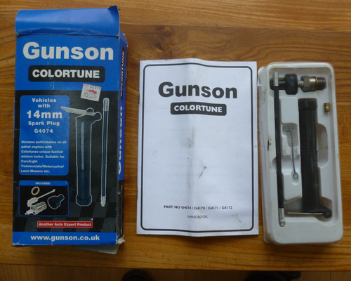 Gunson 14mm Colortune Kit. Carburettor Tuning Classic Car Motorcycle ...