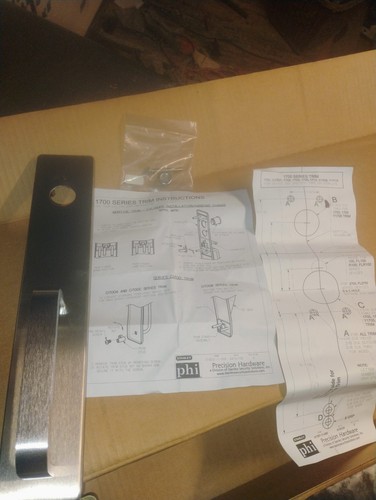 Stanley Panic Hardware With Trim Kit 100 Each | eBay