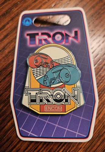 Disney TRON Red & Blue Lightcycle Pin | eBay