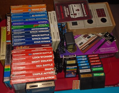 Intellivision II 2 Console Master Component 5872 Bundle 44 Game ...