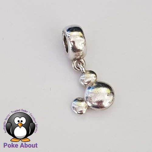 Genuine Pandora Charm Mickey Mouse Head Icon Silver Dangle 791434 ...