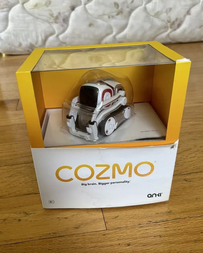 Cozmo Robot Anki With Original Box. Robot, Boxes & Charger All Included ...