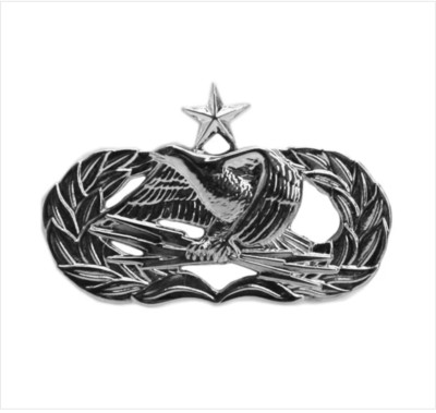 GENUINE U.S. AIR FORCE BADGE: GROUND RADAR AIRFIELD SYSTEMS SENIOR | eBay